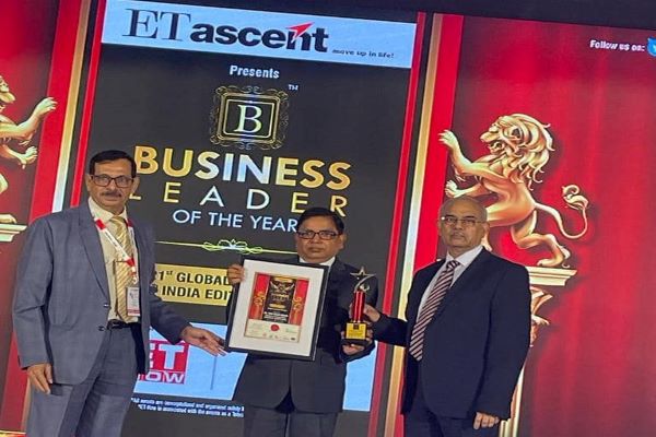 SECL CMD Dr Prem Sagar Mishra conferred with ET Ascent Business Leader ...