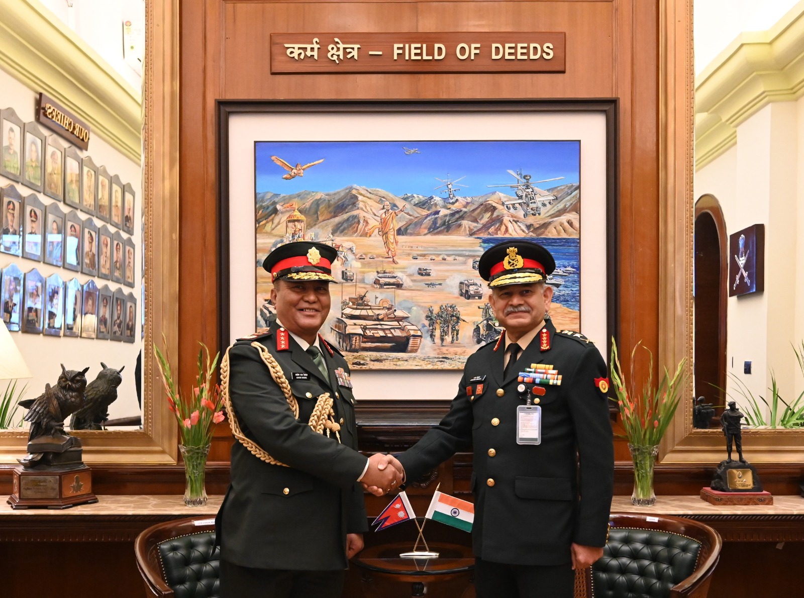Nepali Army Chief General Ashok Raj Sigdel on two-day visit to India ...